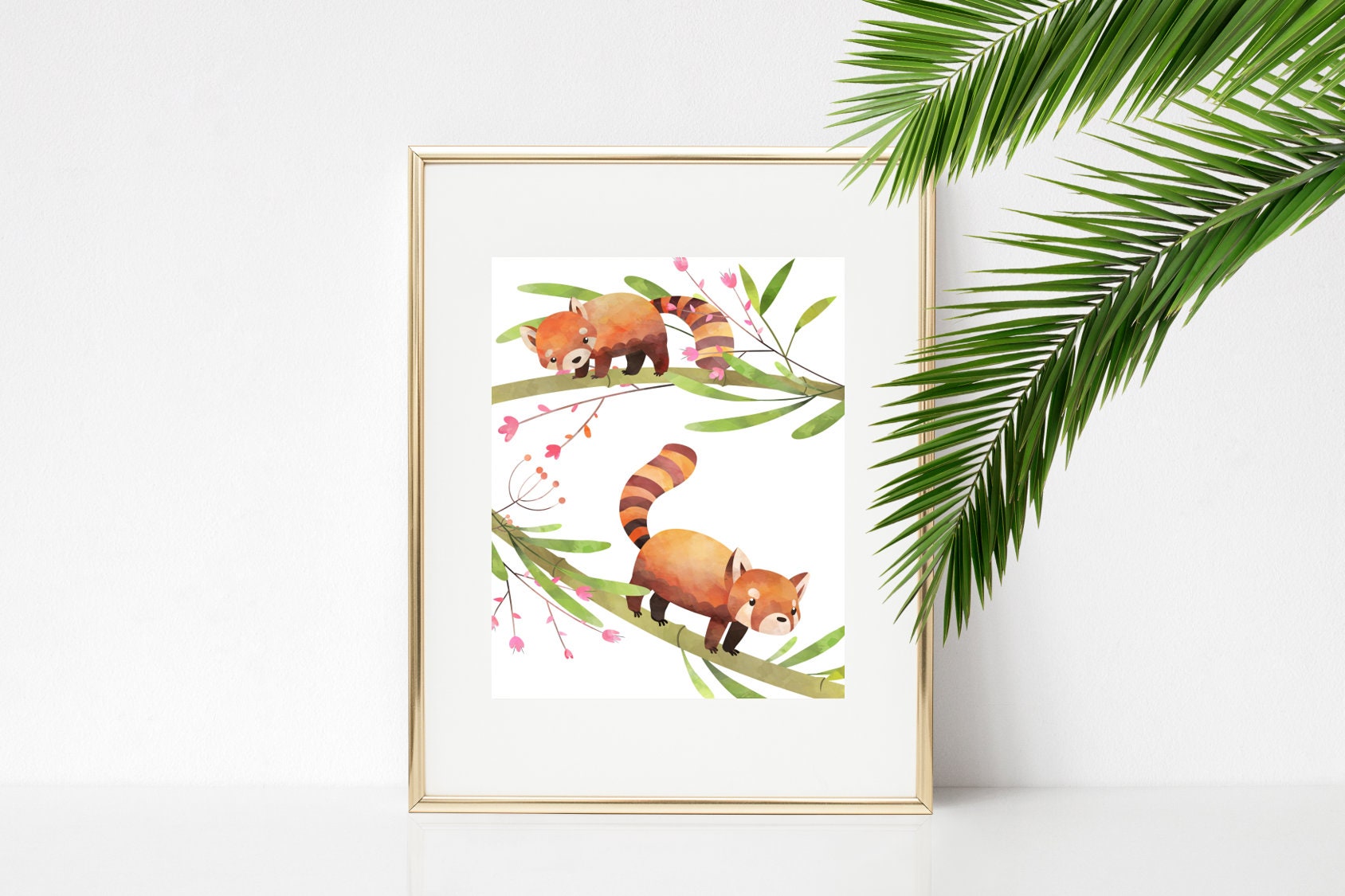 Red Panda Girl's Room Decor - Etsy