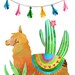 Llama Birthday Printable Bundle, Llama Party Decor, Girls Llama Party ...