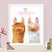 Llama Gifts-let's Be Friends Llama Wall Art Print-digital Download-kid ...