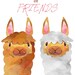 Llama Gifts-let's Be Friends Llama Wall Art Print-digital Download-kid ...