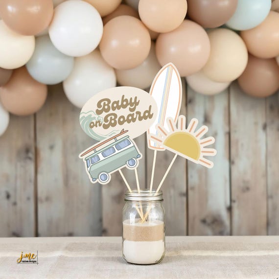 Diy Baby Shower Centerpieces