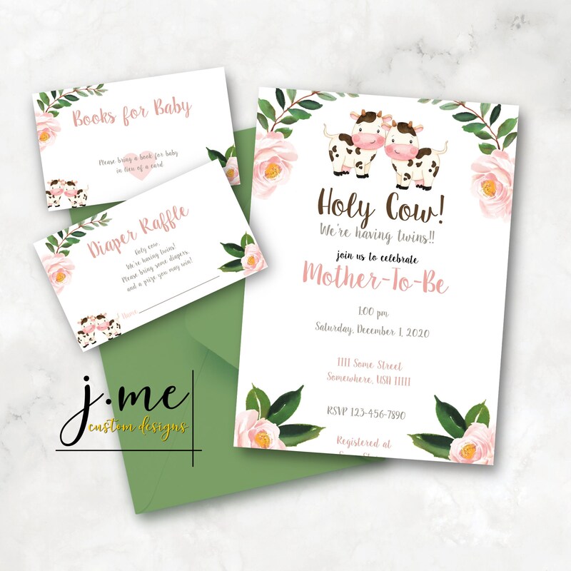 Holy Cow Baby Shower - Etsy