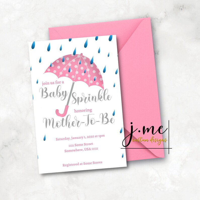 Baby Girl Sprinkle Baby Sprinkle for Girl Spring Showers - Etsy