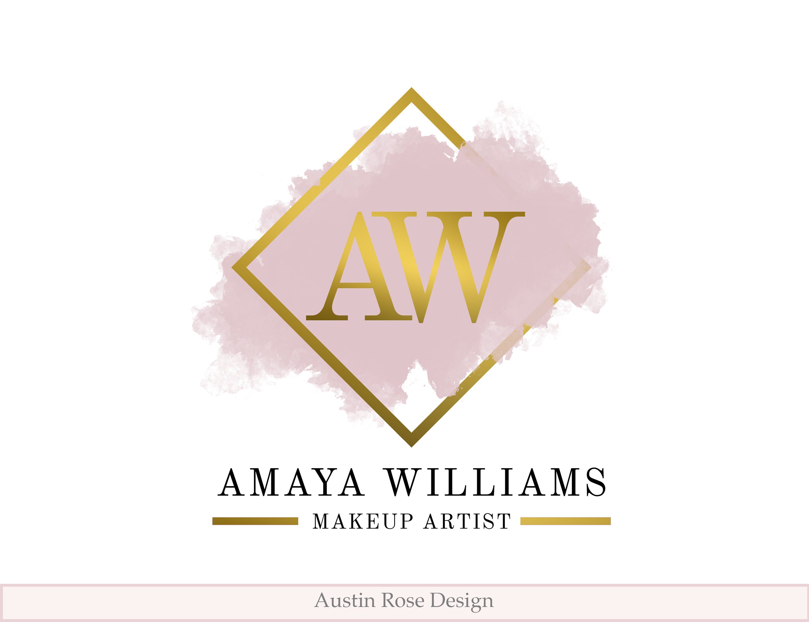 Makeup Artist Logo Icon Premade Logo Design Beauty Logo | Etsy