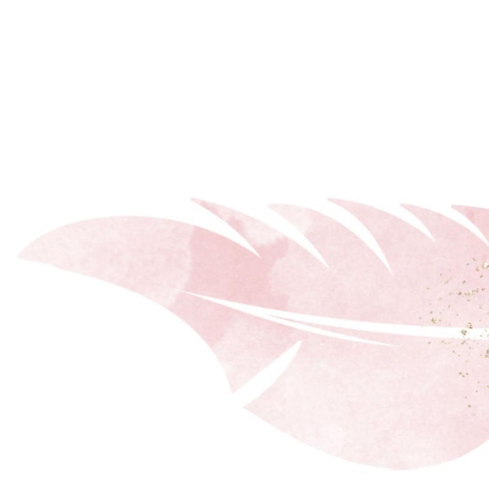 Dusty Rose Watercolor Feather Logo Dusty Pink Watercolor | Etsy