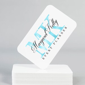 Blue Initials Logo Premade Logo Design Blue Beauty Logo Event Planner ...