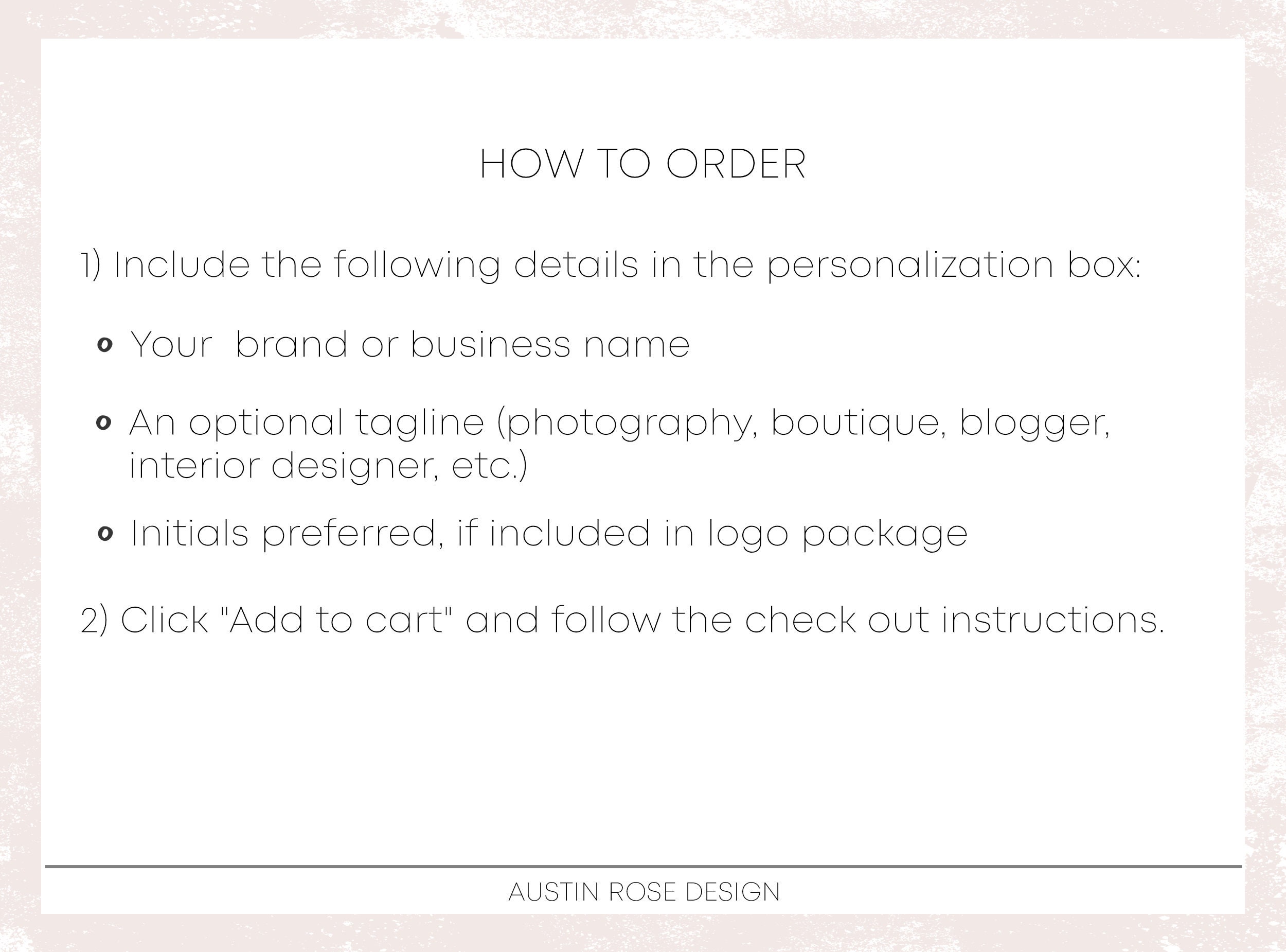 Blue Initials Logo Premade Logo Design Blue Beauty Logo | Etsy