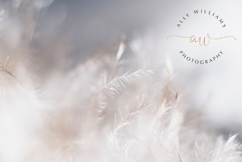 Minimalist Watermark Logo Design Glitter Initials Logo - Etsy