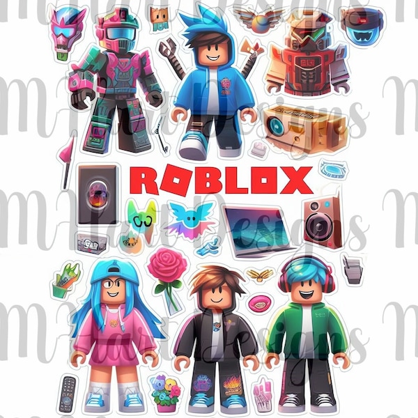 Roblox Printable - Etsy