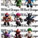 Roblox Character Stickers: 45+ Avatar Designs (digital Download) - Etsy