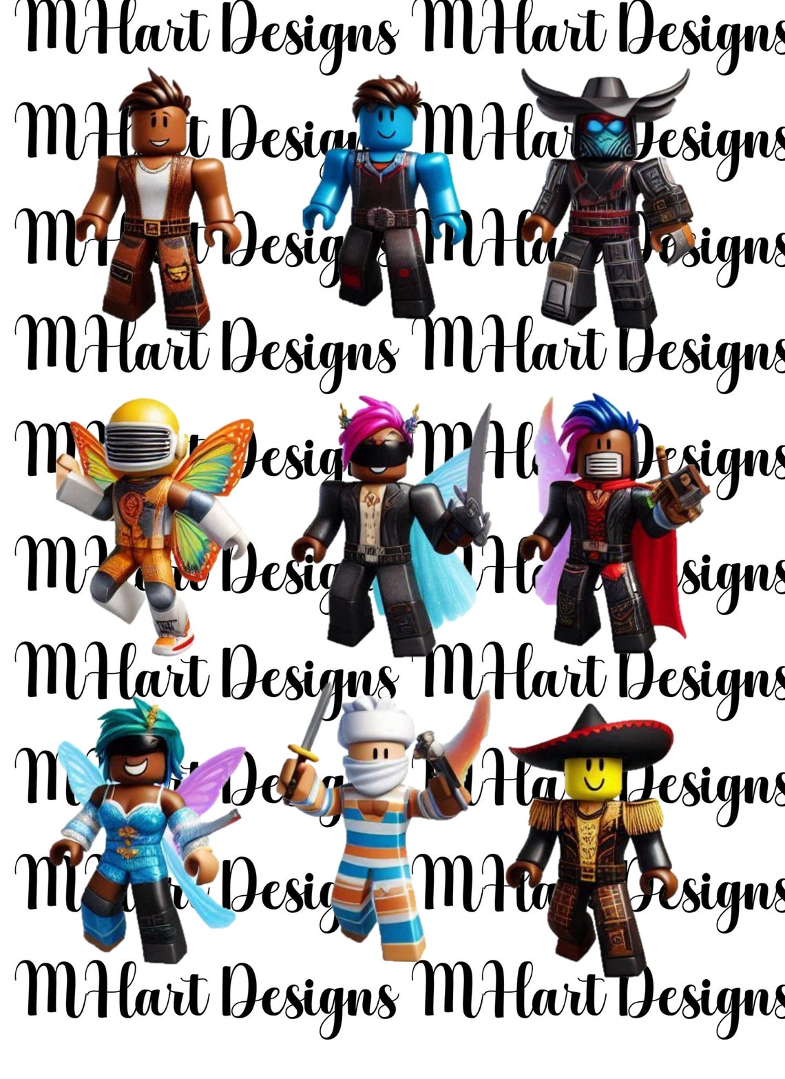 Roblox Stickers, Sticker Sheet, 40+ Printable Pdf File- Png File ...