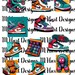 Printable Sneaker Stickers | Digital Download | Sneaker Lover Gift ...