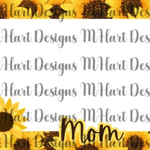 Sunflower Mother's Day Card: Printable Floral Card + 3 Bonus Frames ...
