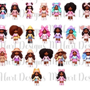 Roblox Avatar Stickers: 79+ Printable Designs (digital Download) - Etsy