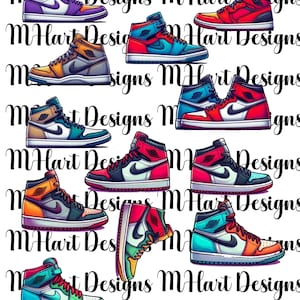 Printable Sneaker Stickers | Digital Download | Sneaker Lover Gift ...