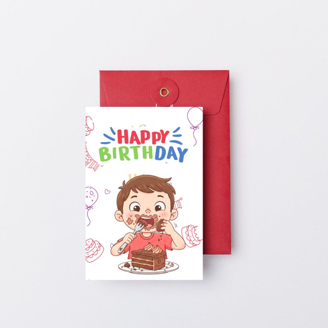 Funny Birthday Card- Printable, Digital Card, Instant Download - Etsy