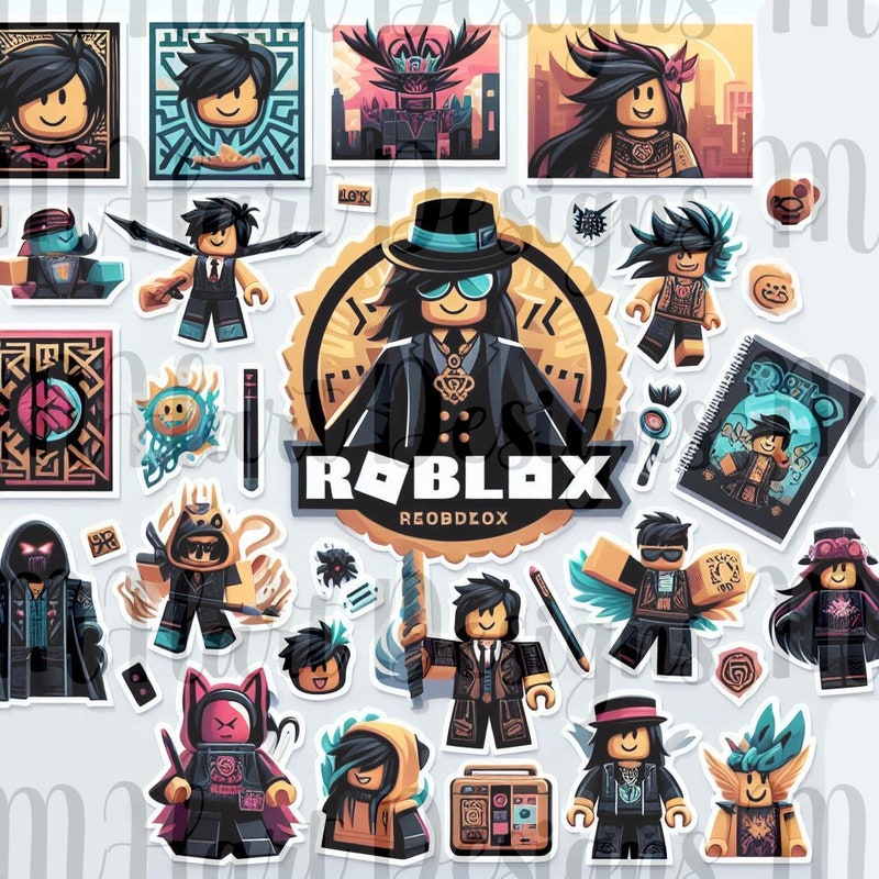 Diesel N' Steel Roblox Stickers - Etsy Canada