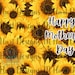 Sunflower Mother's Day Card: Printable Floral Card + 3 Bonus Frames ...