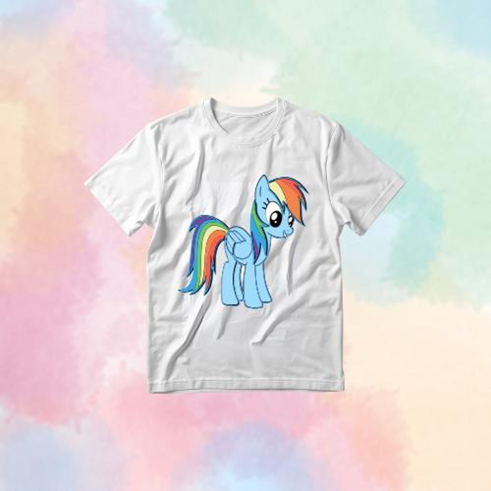 Rainbow Dash My Little Pony SVG - Etsy