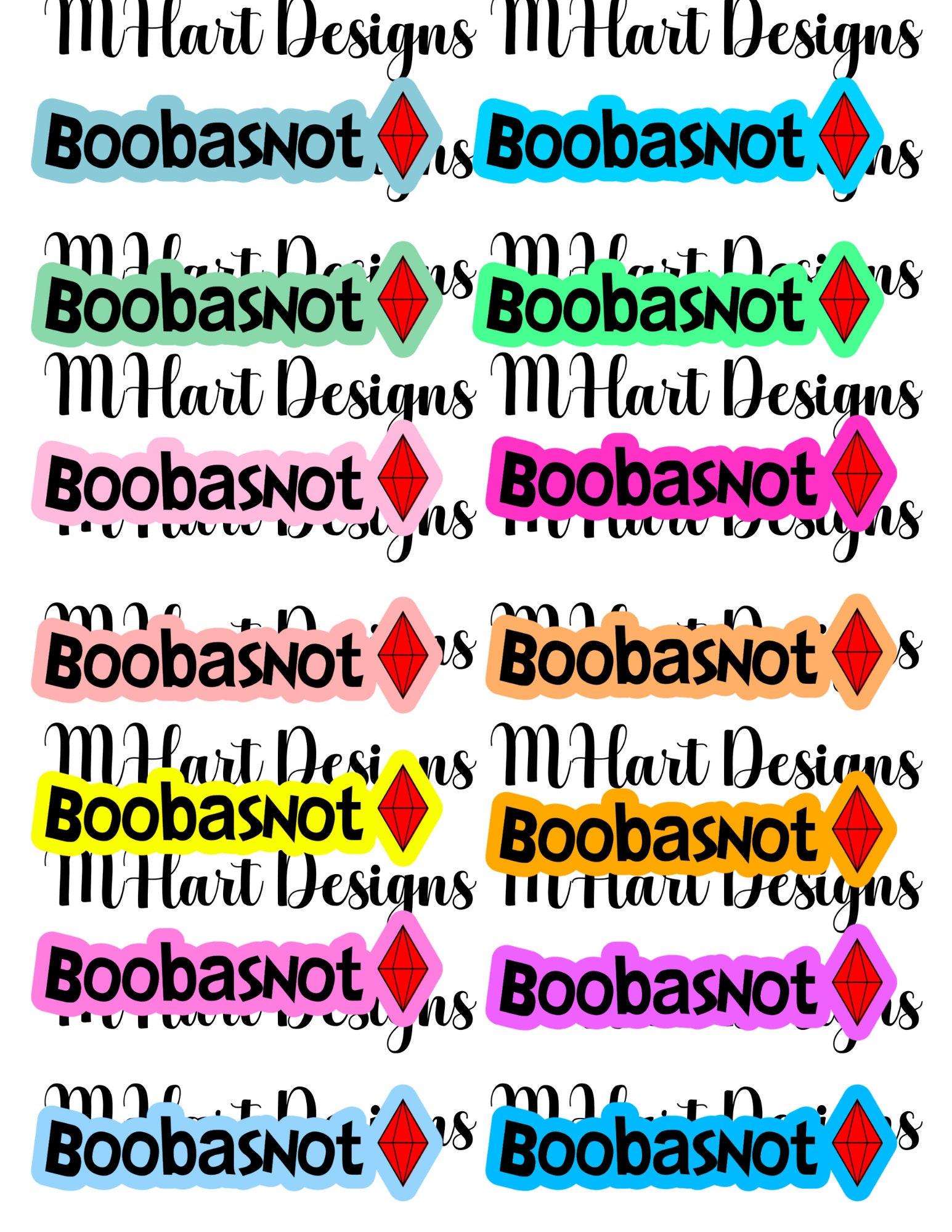 Sims 4 Printable Stickers- 6 Sheets of Stickers- Simlish Stickers ...