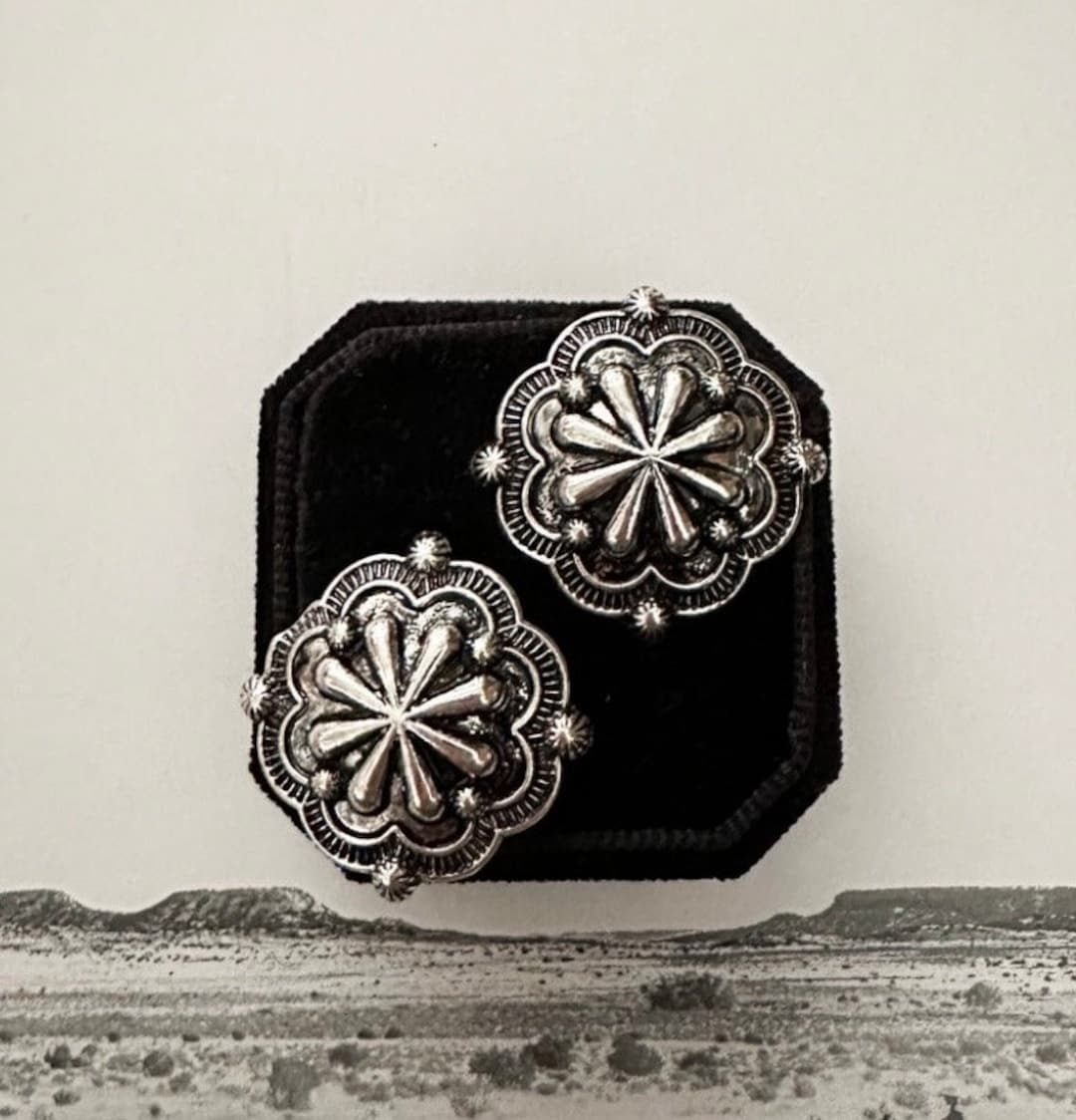 Western Concho Studs - Etsy