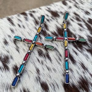 Multicolored Western Crosses - Etsy