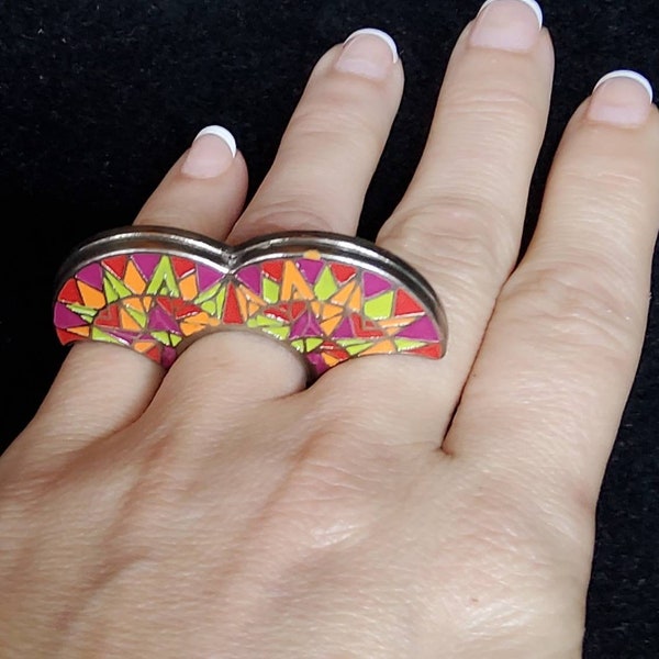 Three Finger Ring - Etsy