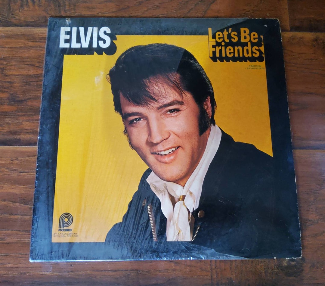 Elvis, "lets Be Friends" Record - Etsy