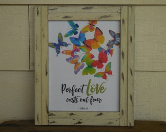 Perfect Love Casts Out Fear - Etsy