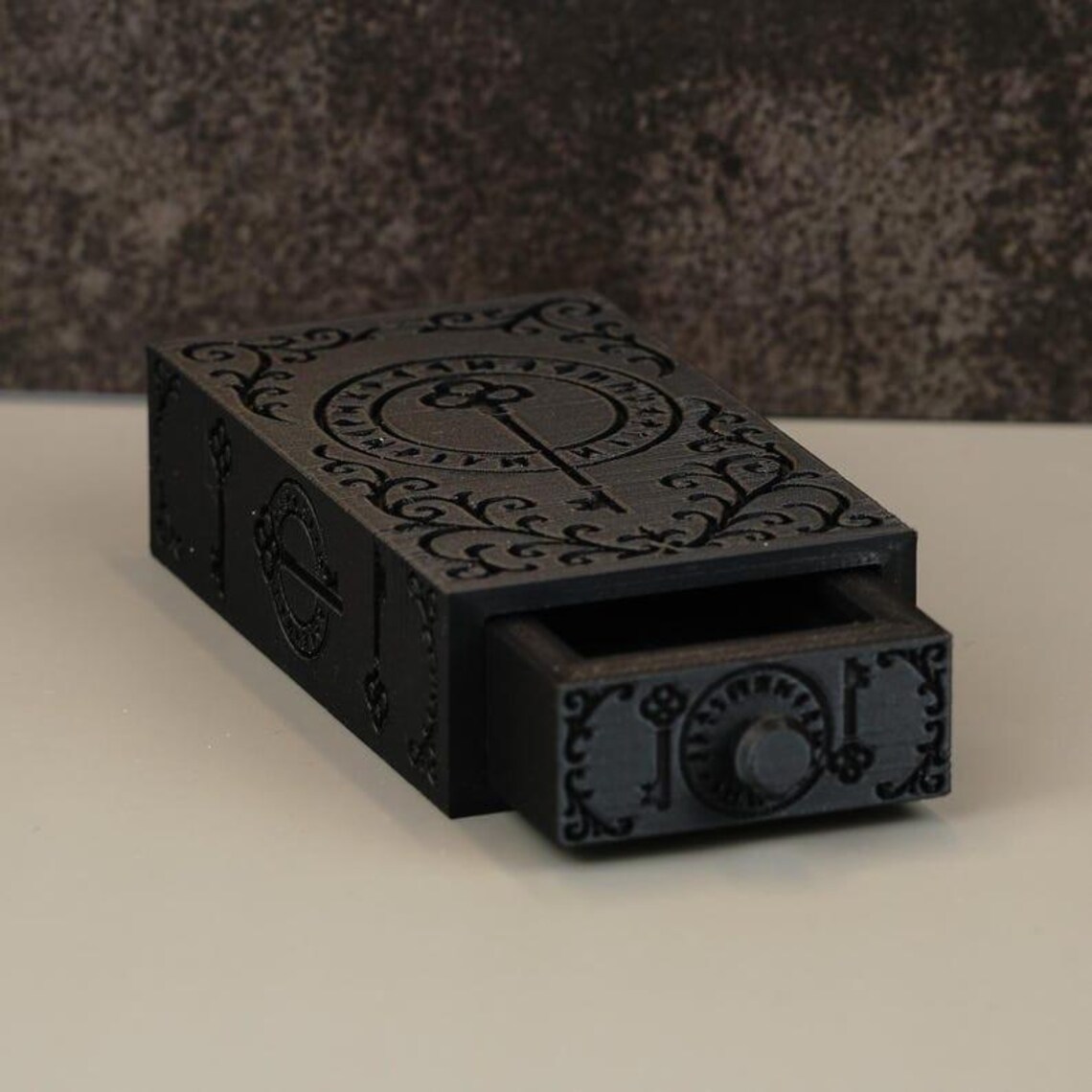 Magic Illusion Coin Box: Vanishing Trick Prop, Key Design - Etsy