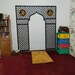Wooden Mihrab Square 3D Islamic Wall Art Decor With Allah Muhammad ...