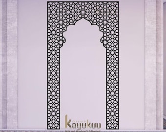 Mehrab Wall Art for Prayer Room, Namaz Decor Piece, Islamic Wall Art ...