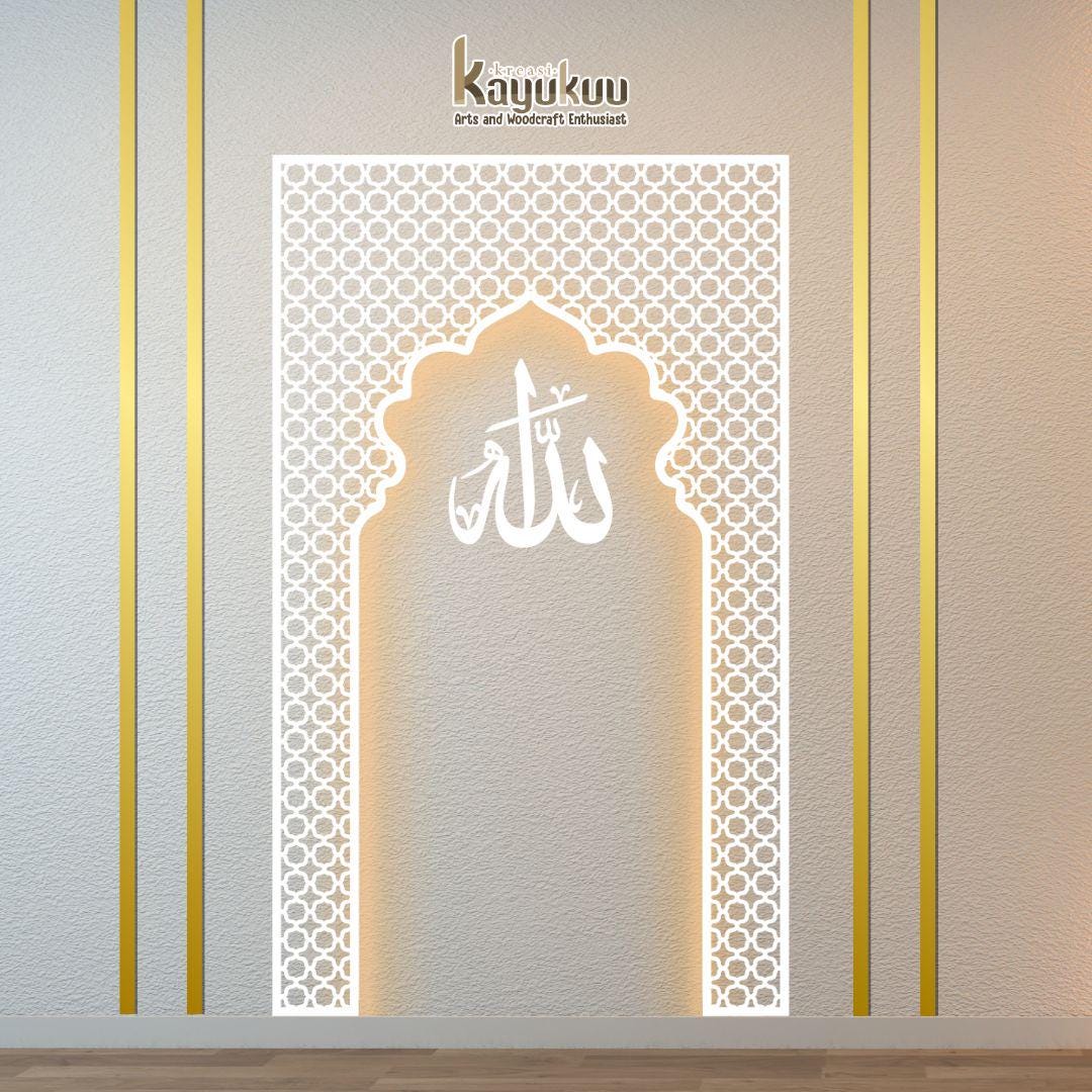 LED Mihrab: 3D Plywood Islamic Wall Art (200x120cm) - Etsy