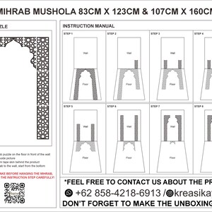 Wooden Mihrab Wall Decor: Islamic Art, Prayer Room Decoration - Etsy