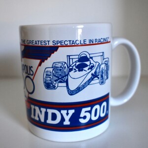 75th Indianapolis 500 Coffee Mug / Cup Indy 500 May 26, 1991 - Etsy