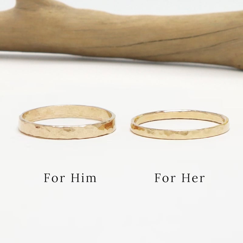 Matching Couple Promise Ring Set Etsy