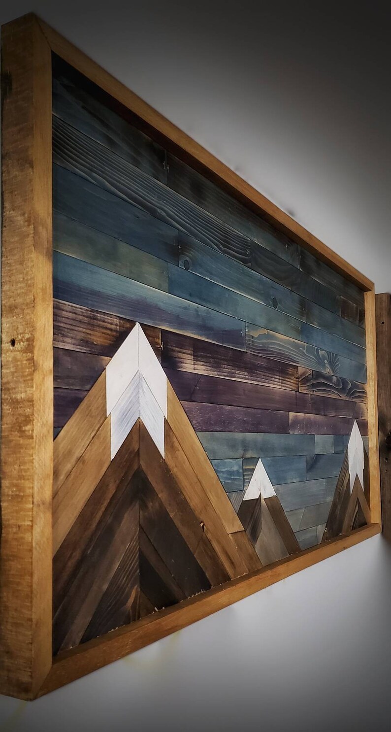 Torngat 01 | Mountain Wood Art | Mountain Art | Rocky Mountains ...