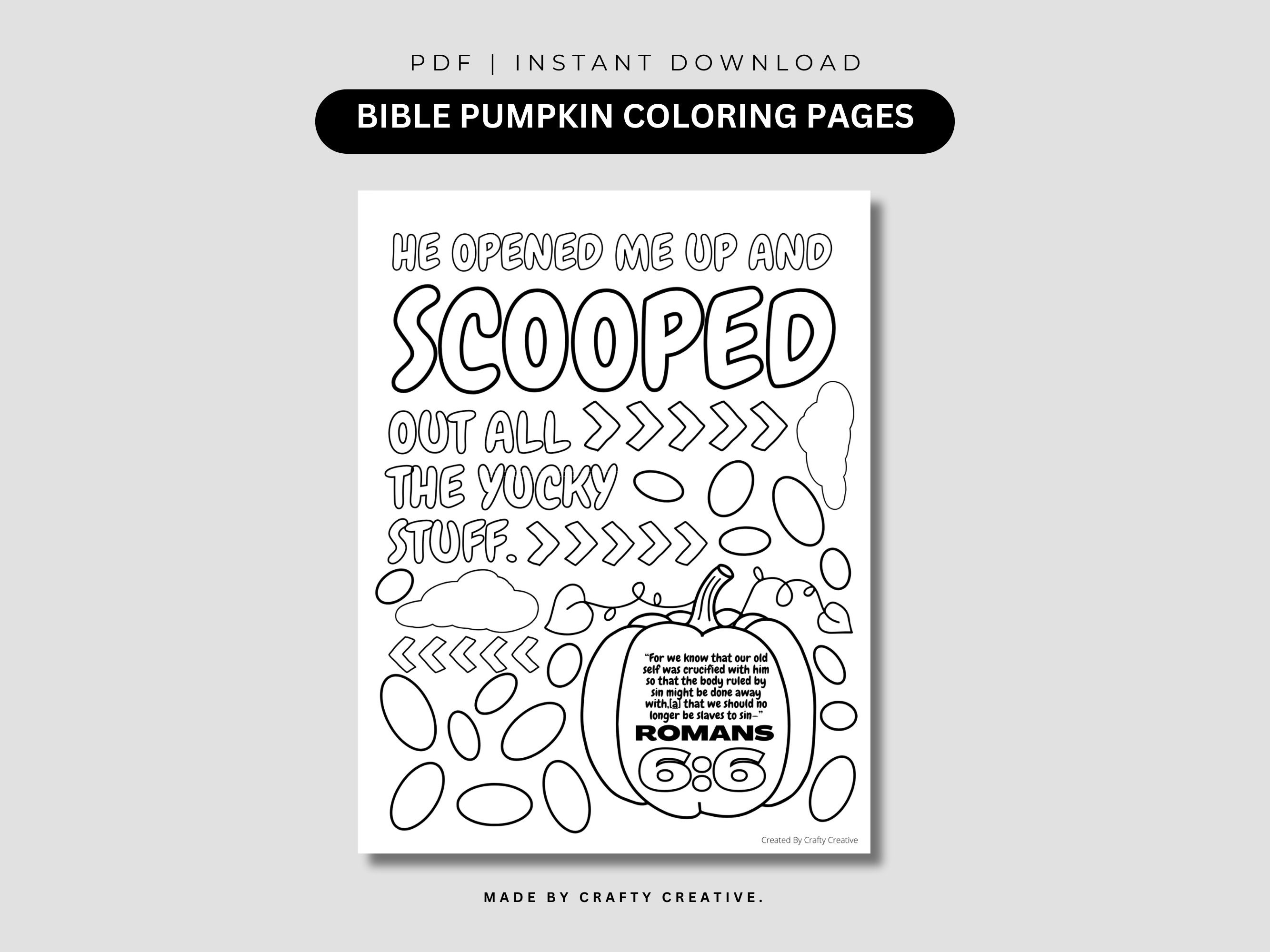 Sunday School, Fall Pumpkin Coloring Worksheets, Printable Bible Verses ...