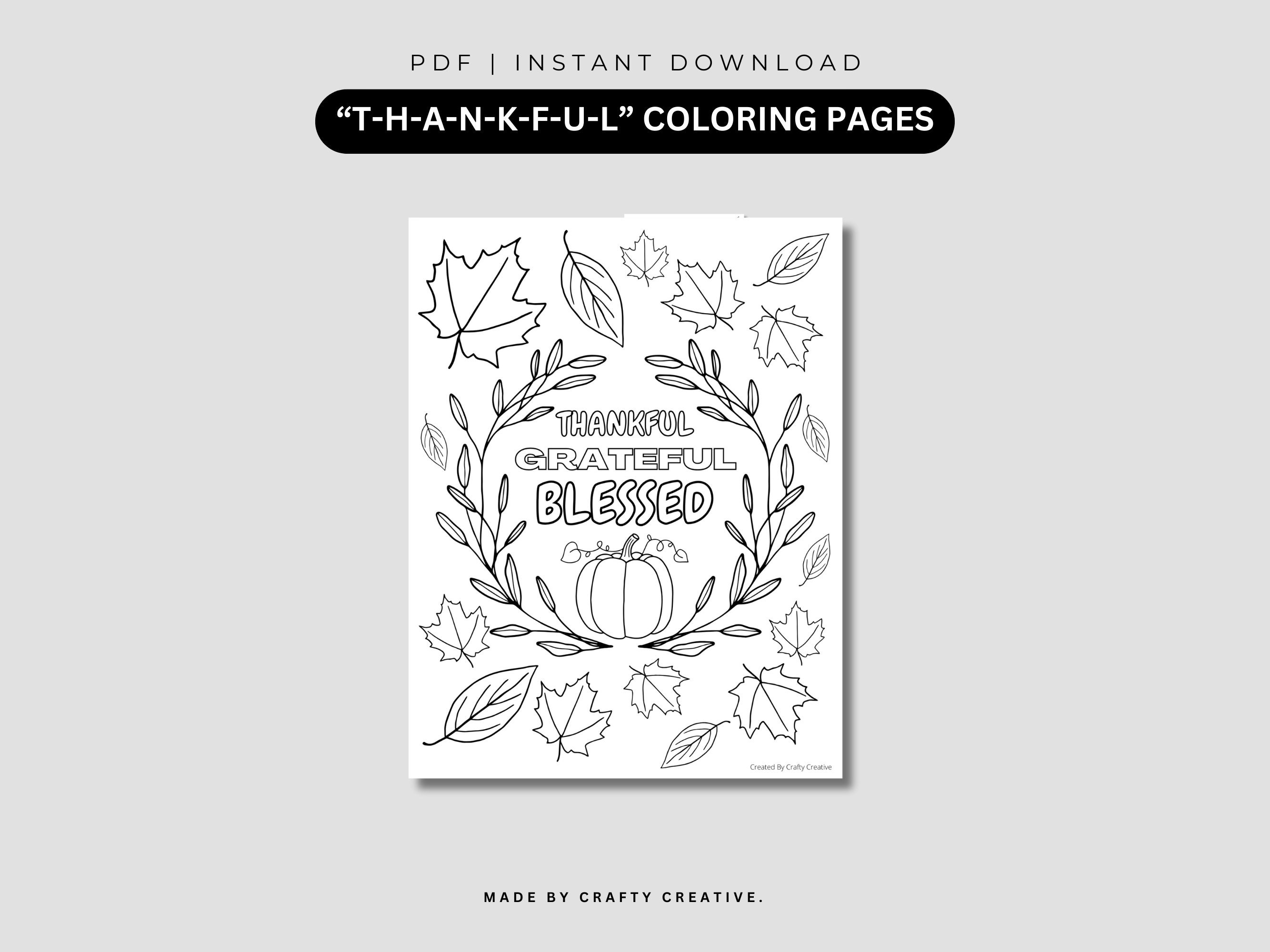 Kids Church, Thanksgiving Fall Coloring Pages, Printable Bible Verse ...