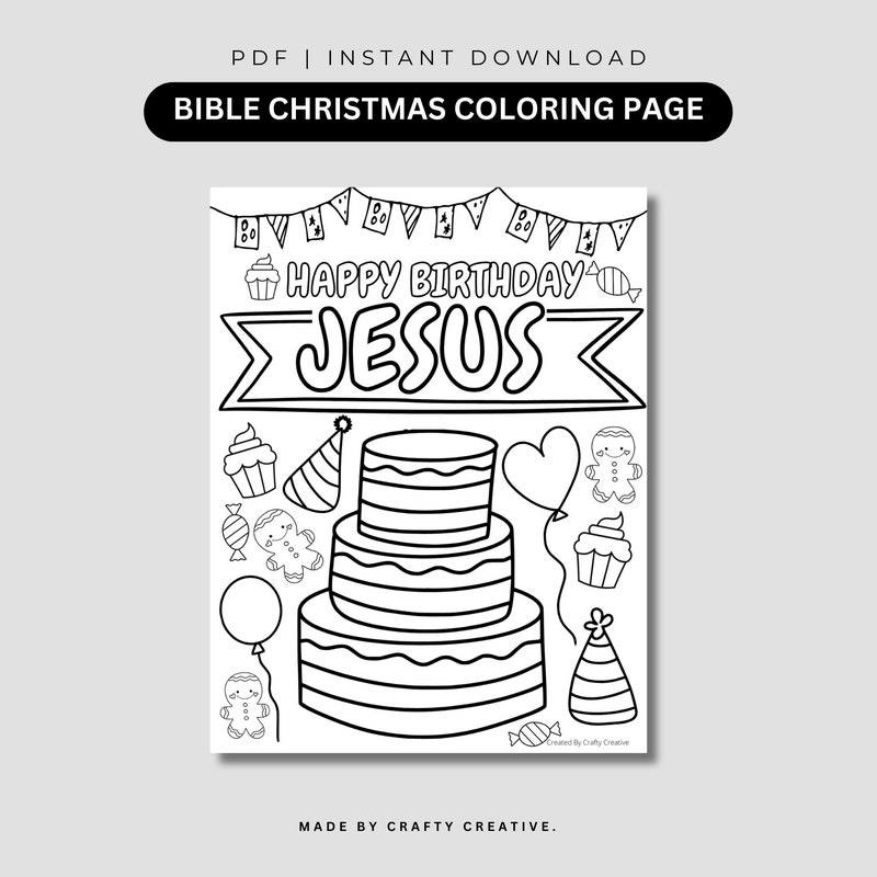 Happy Birthday Jesus - Etsy