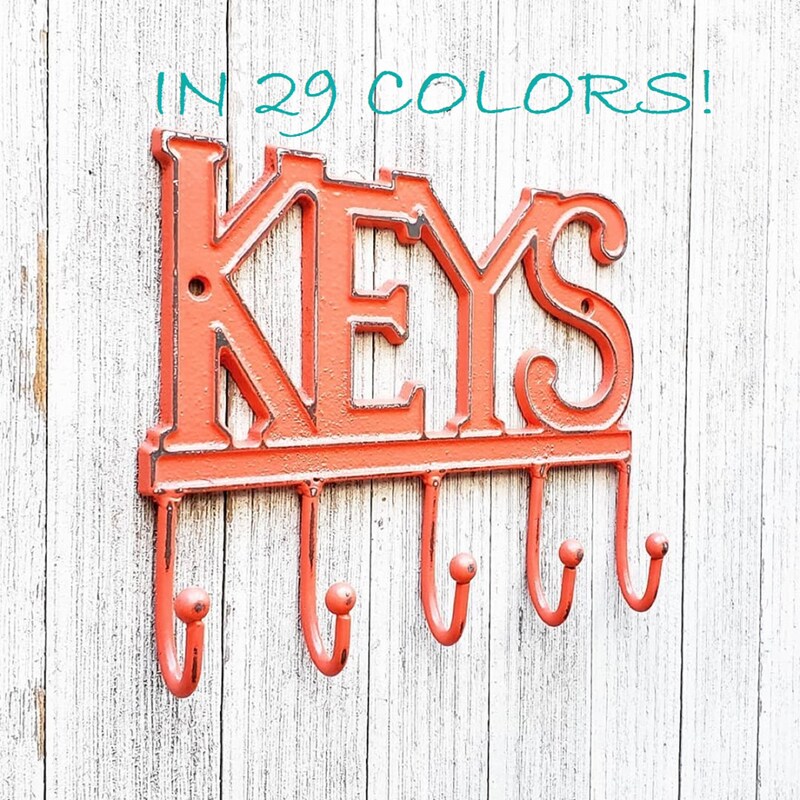 Rustic Key Hook - Etsy