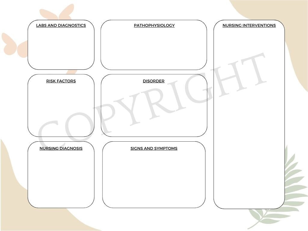 Nursing Student Pathophysiology Notes – Nursing School Exam Notes ...