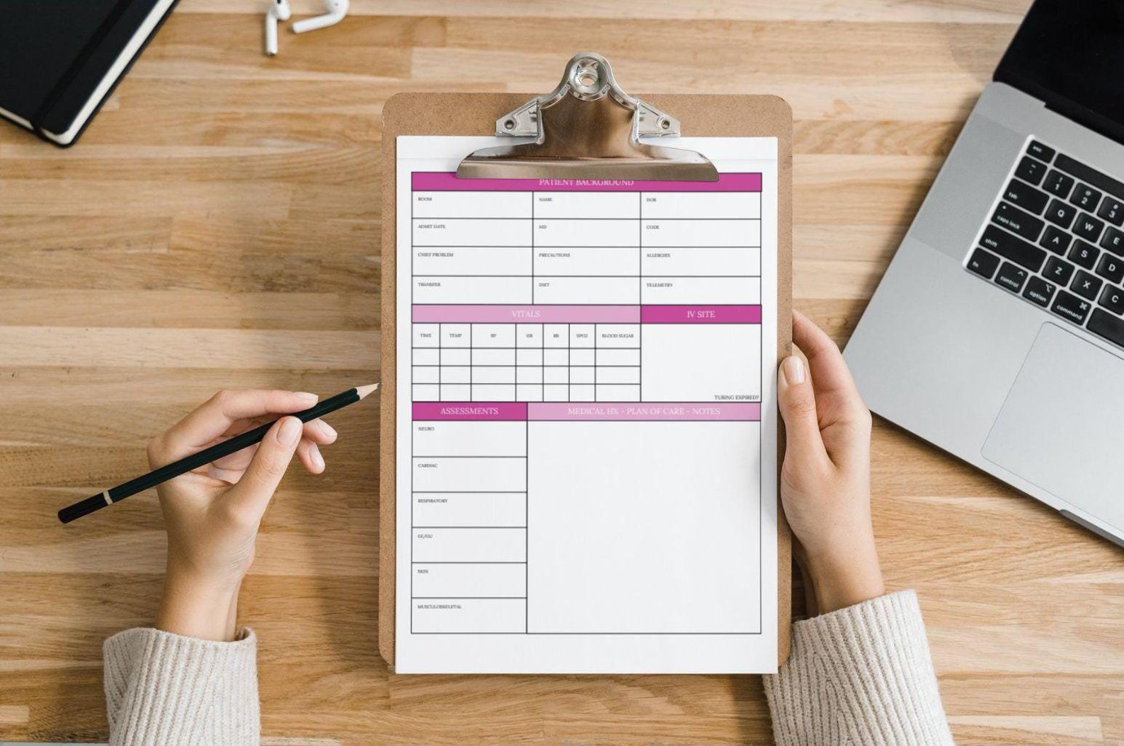 Nurse Report Sheet - Nursing Shift SBAR Hand-off Report Printable ...