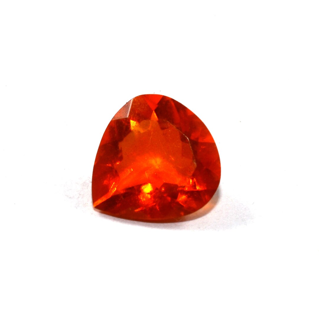 Mexican Fire Opal SUPREME A One Quality 100% Natural Faceted Cut Stone ...