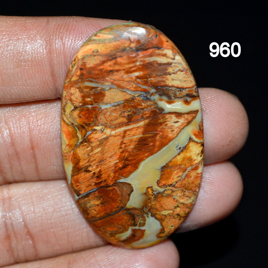 BROWN OPAL BOULDER Opal Gemstone Cabochon Opalized Wood | Etsy