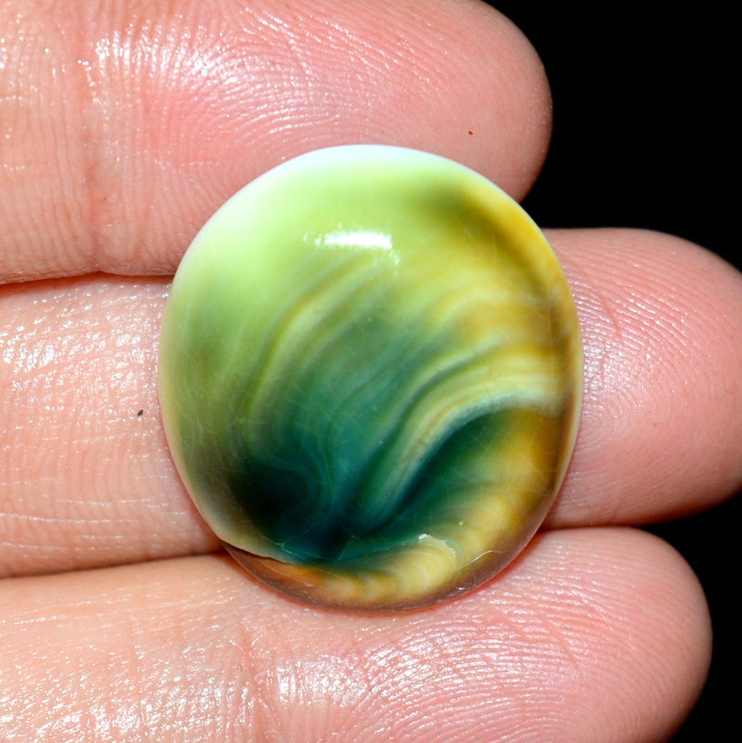 AUSTRALIAN SHIVA EYE Gemstone Cabochon 34.00 Carat 25x21x8 Mm Loose ...