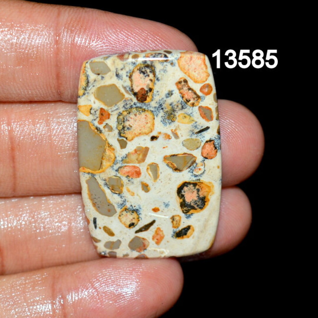 LEOPARDITE Attractive 100% Natural Leopardite Gemstone Cabochon 41.25 ...