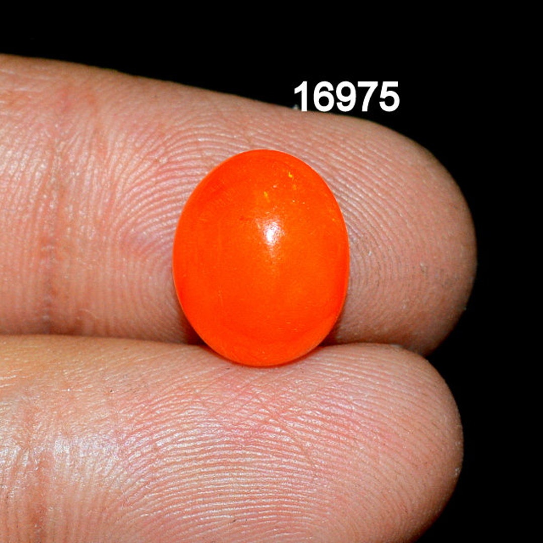 ETHIOPIAN ORANGE OPAL A One Quality 100% Nartural Orange Opal 3.20 ...
