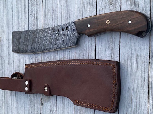 CHOPSTER Handmade Damascus Steel 15 Meat Chopper | Etsy