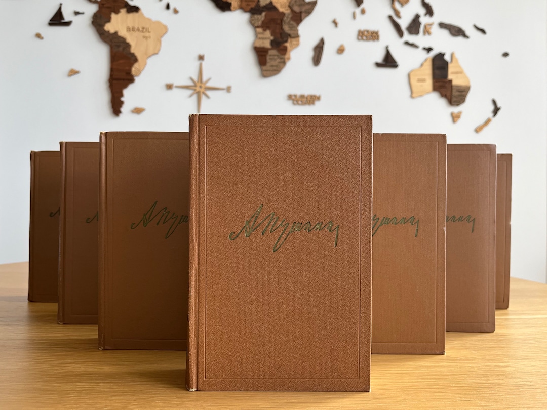 PUSHKIN ALEXANDER 10-volume Complete Edition Vintage Pushkin Collection ...